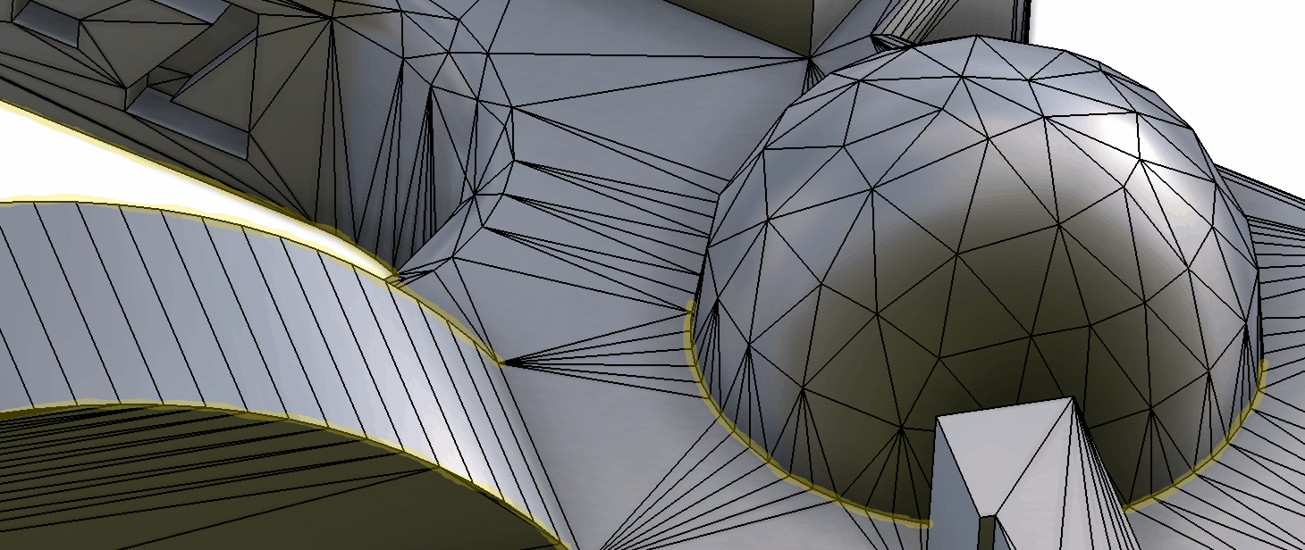 Decimate meshes based on quality criteria | Pixyz SDK