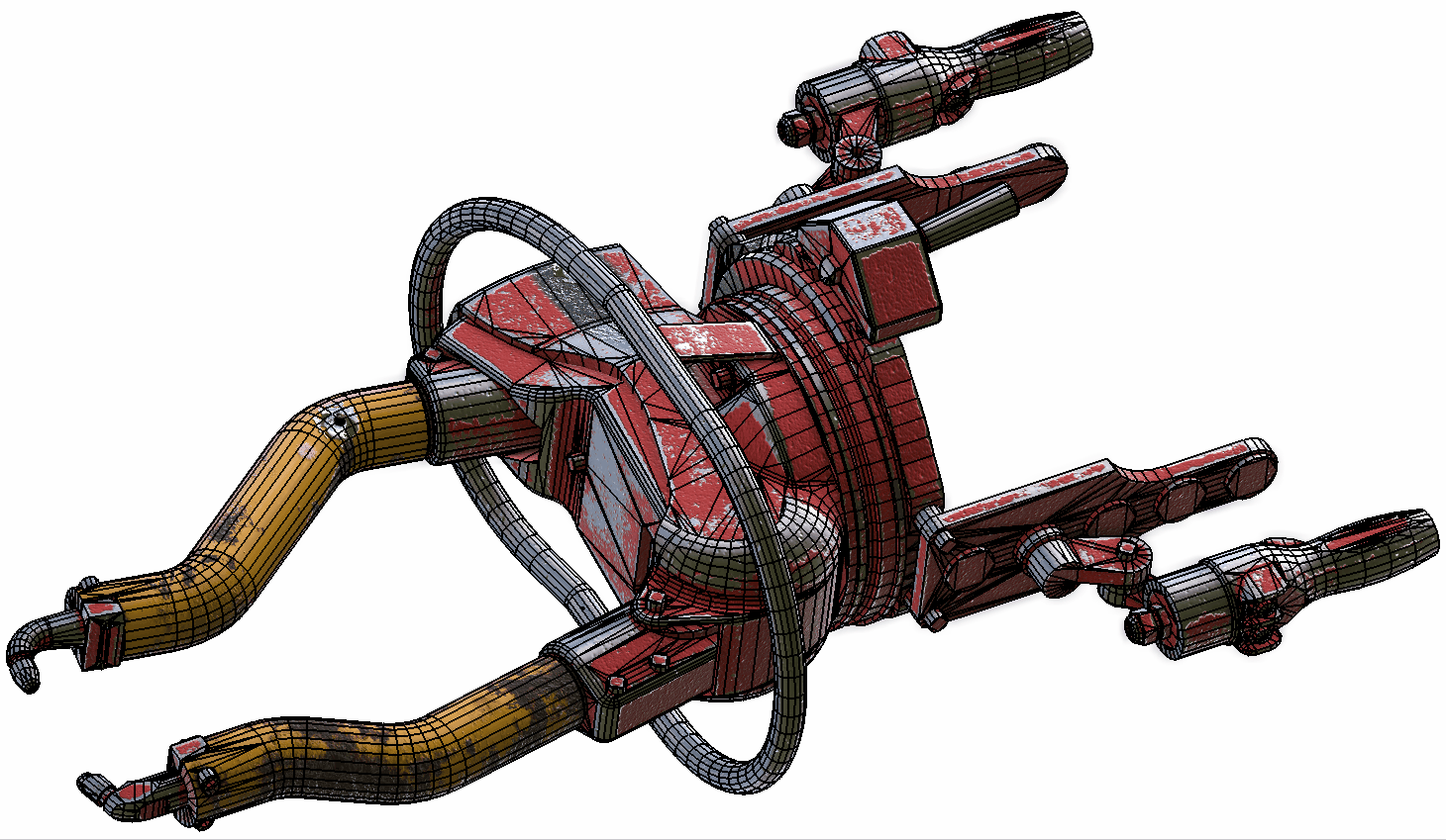 Decimate meshes based on quality criteria