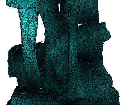 SegmentMesh: partition a surface into clusters